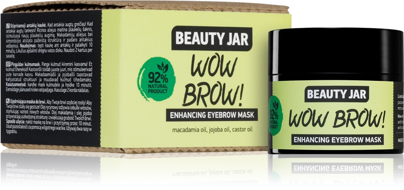 Beauty Jar Wow Brow! mask for eyebrows | notino.co.uk