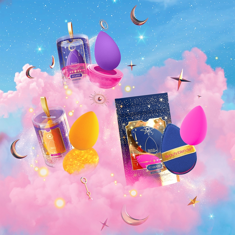 beautyblender® Stardust Blend & Bake Set makeup sponge + cover | notino ...