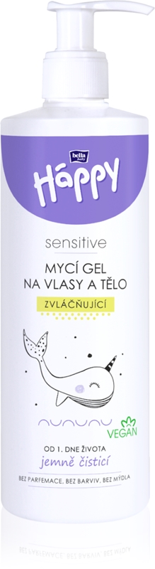 Bella Baby Happy Sensitive gel detergente per corpo e capelli per ...