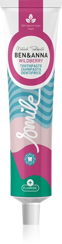 BEN&ANNA Toothpaste Wild Berry pasta de dentes natural | notino.pt