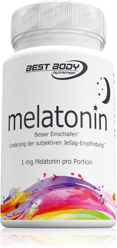 Best Body Nutrition Melatonin Kapseln zur Förderung von Schlaf und ...