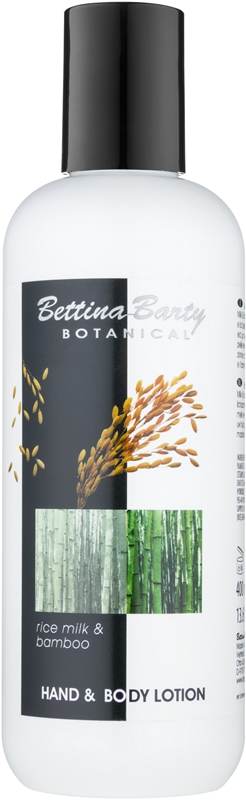 Bettina Barty Botanical Rice Milk & Bamboo Hand and Body Lotion with ...