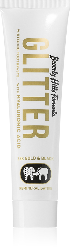 Beverly Hills Formula Glitter Gold&Black Whitening Toothpaste vegan ...