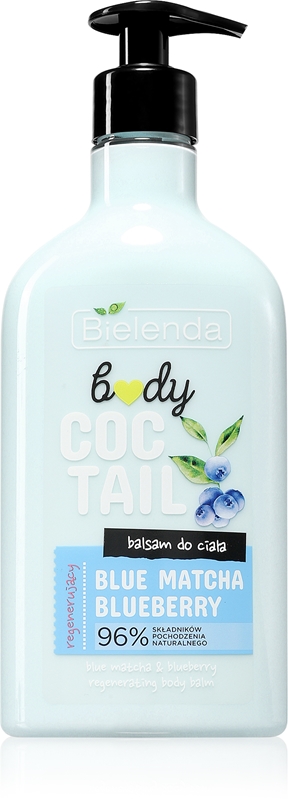 Bielenda Body Coctail Blue Matcha + Blueberry regenerujące mleczko do ...