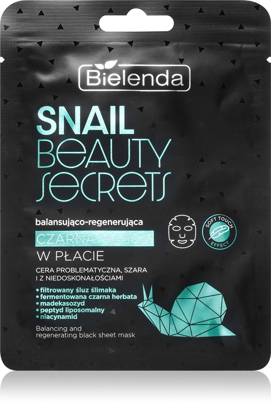 Bielenda Snail Beauty Secrets Regenerating Mask for problem skin, acne ...