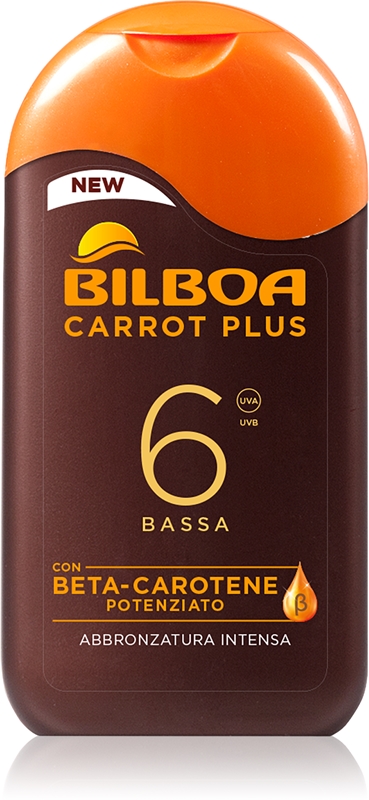 Bilboa Carrot Plus sunscreen lotion SPF 6 | notino.co.uk