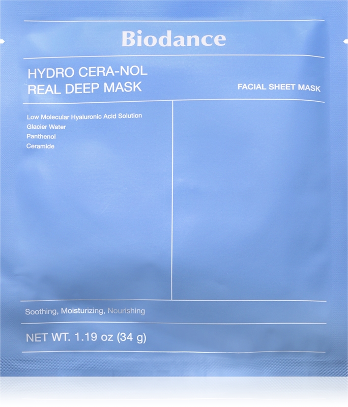 Biodance Hydro Cera-nol Real Deep Mask hydrating face mask with ...