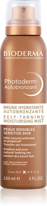 Bioderma Photoderm Autobronzant spray auto-bronzant pour un effet ...