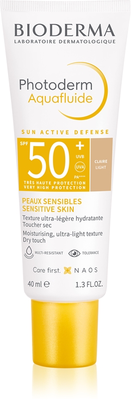 Bioderma Photoderm Aquafluid Protection Tinted Face Fluid SPF 50 ...