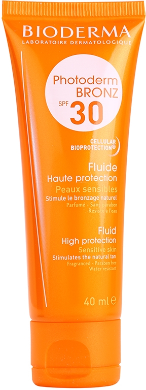 Bioderma Photoderm Bronz bőrvédő folyadék SPF 30 | notino.hu