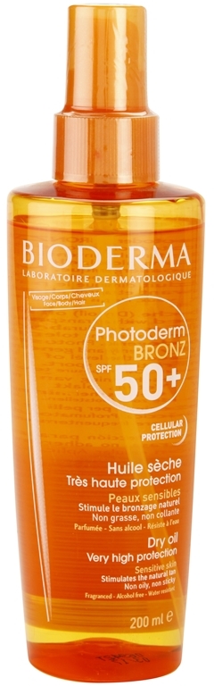 Bioderma Photoderm Bronz huile sèche solaire SPF 50+ | notino.be