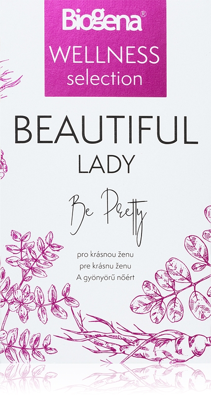 Biogena Wellness selection Beautiful Lady porciovaný čaj pre ženy ...