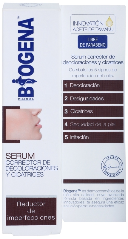 Biogena Pharma Hyperpigmentation and Scar Serum For Skin Left Dry And ...