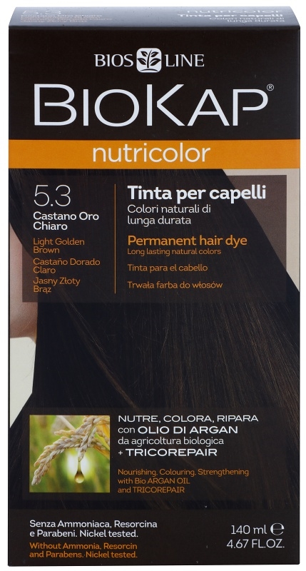 Biokap Nutricolor Permanent Hair Dye With Argan Oil | notino.co.uk
