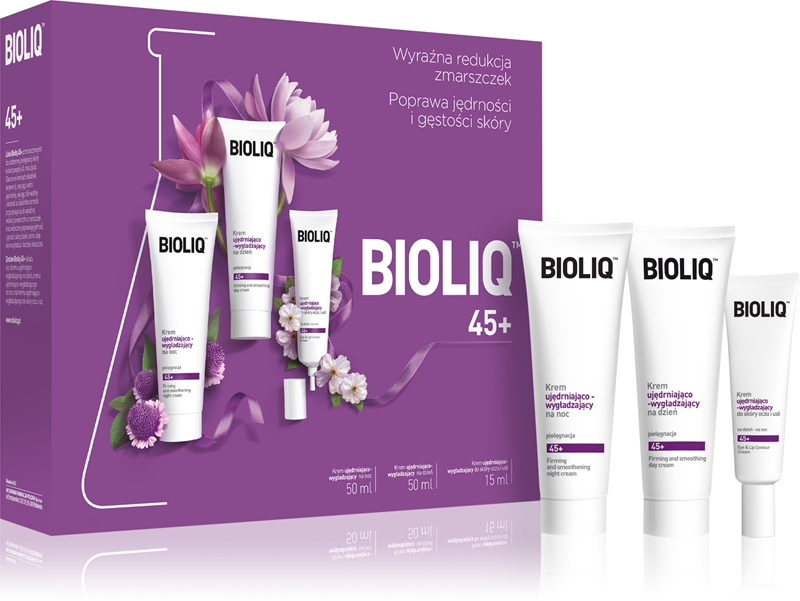Bioliq 45+ Geschenkset gegen das Altern der Haut und zur Festigung der ...