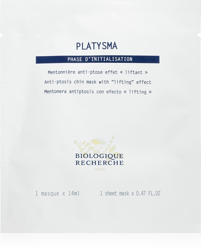 Biologique Recherche Platysma kohottava kangasnaamio kaulan ja leuan ...