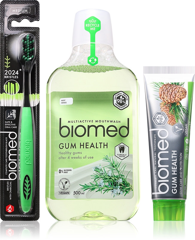 Biomed Gum Health Set hammashoitosetti herkille ikenille | notino.fi