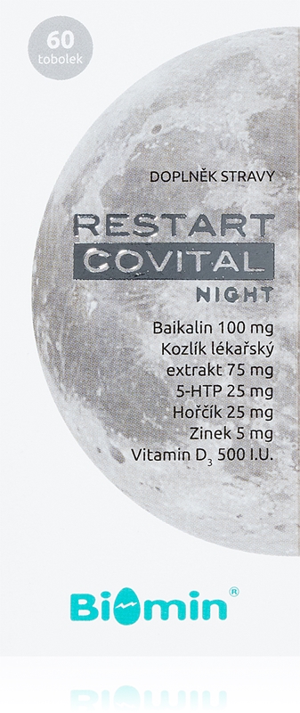 Biomin Restart Covital Night tobolky při potížích se spánkem | notino.cz