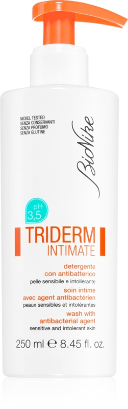 BioNike Triderm Intimate gel para higiene íntima com ingrediente ...