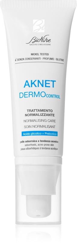 BioNike Aknet Crema facial matificante ligera para pieles grasas y ...