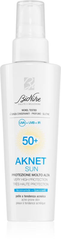 BioNike Aknet Sun Protective Facial Cream for acne-prone skin | notino.ie
