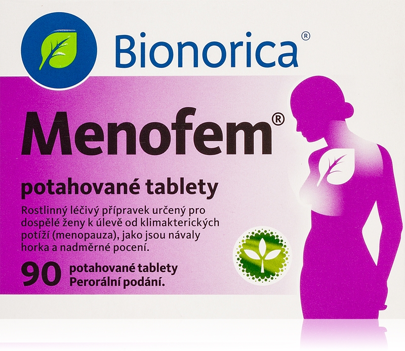 Bionorica Menofem 2,8 mg tablety při obtížích v klimakteriu | notino.cz