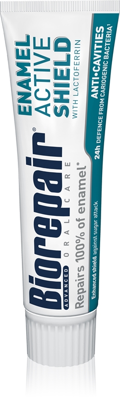 Biorepair Advanced Active Shield Anti-Plaque Toothpaste for Healthy ...
