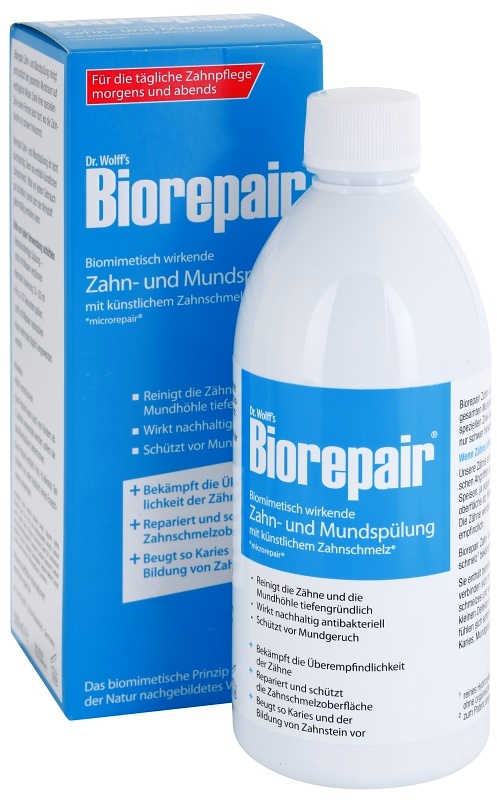 Biorepair Dr. Wolff's elixir bocal para renovar o esmalte dentário ...