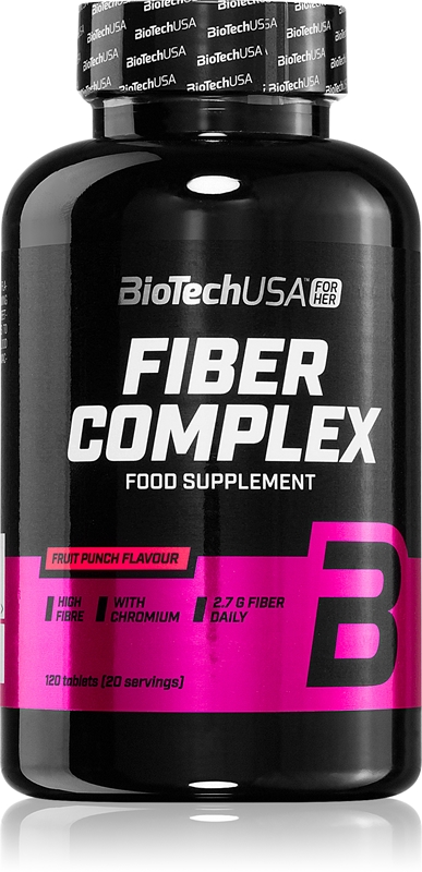 BioTechUSA Fiber Complex comprimidos masticables con fibra | notino.es