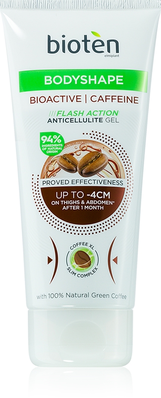 Bioten BODYSHAPE Bioactive Caffeine Anti-Cellulite Gel with caffeine ...