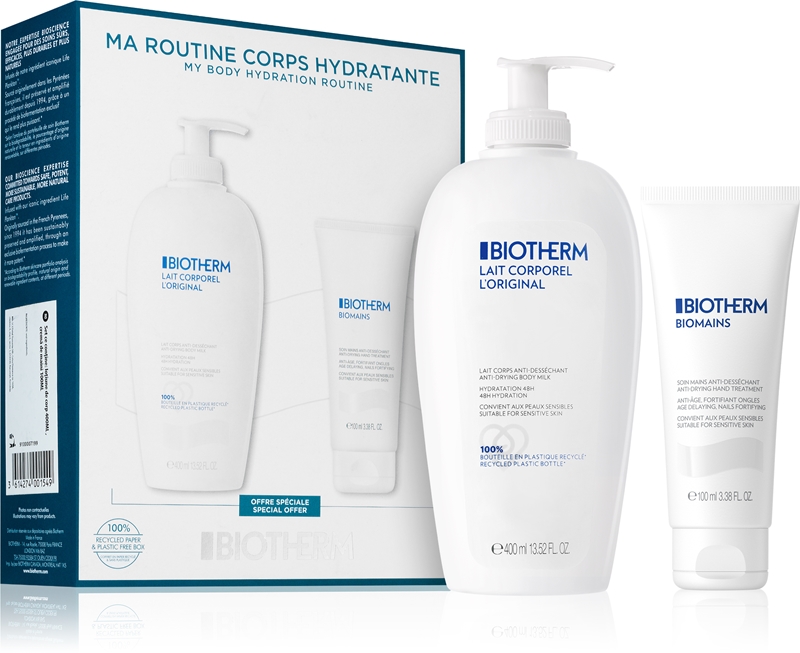 Biotherm Lait Corporel L´original Gift Set for women | notino.ie