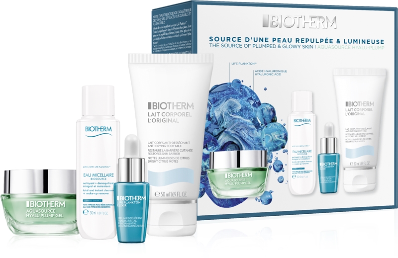 Biotherm Aquasource Hyalu Plump Gel Gift Set for women | notino.ie
