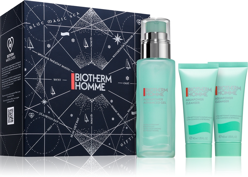 Biotherm Homme Aquapower Advanced Gel Gift Set for men | notino.ie