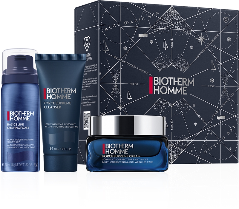 Biotherm Force Supreme Homme Gift Set voor Mannen | notino.nl