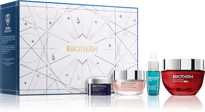 Biotherm Blue Peptides Uplift Cream coffret cadeau SPF 30 pour femme ...
