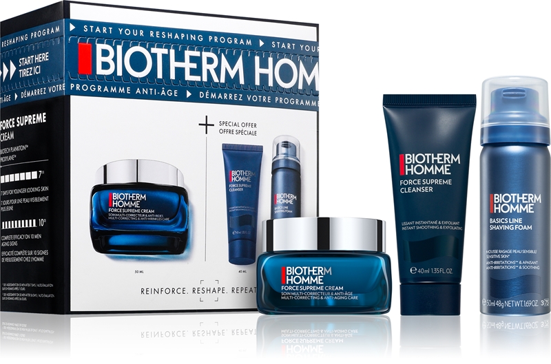 Biotherm Homme Force Supreme Cream dárková sada pro muže | notino.cz