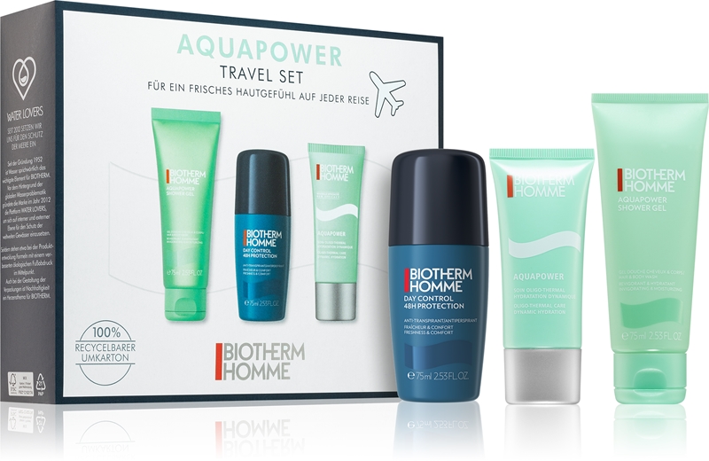 Biotherm Aquapower Travel Set for men | notino.ie