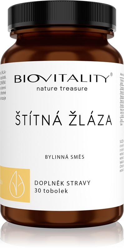 Biovitality Štítná žláza tobolky pro správnou funkci štítné žlázy ...