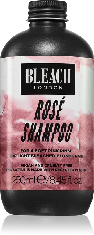 Bleach London Rosé Road Rosé toniserende shampoo voor Blond Haar ...