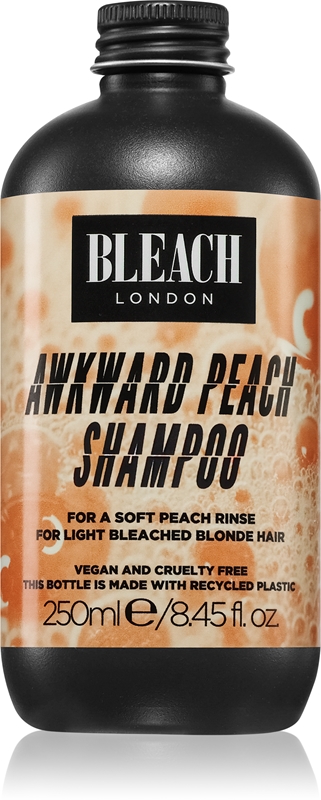 Bleach London Peach Perfect Awkward Peach Toning Shampoo | notino.ie