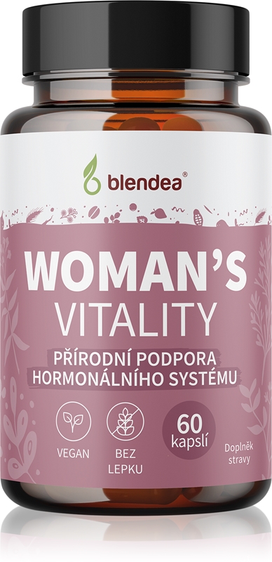 Blendea Woman’s Vitality kapsuly na podporu hormonálnej rovnováhy ...