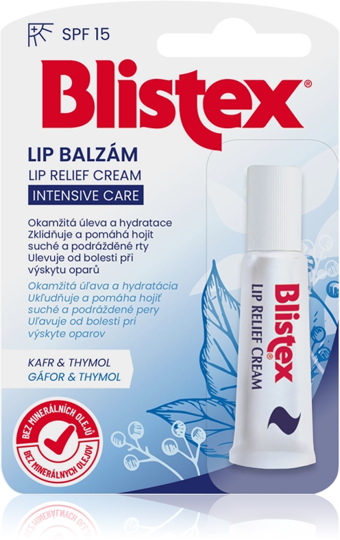 Blistex Lip Relief Cream Intensive Lip Balm SPF 15 | notino.ie