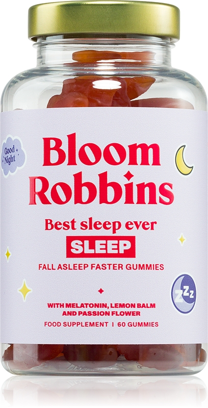 Bloom Robbins Best SLEEP ever - Fall asleep faster gummies žvýkací ...