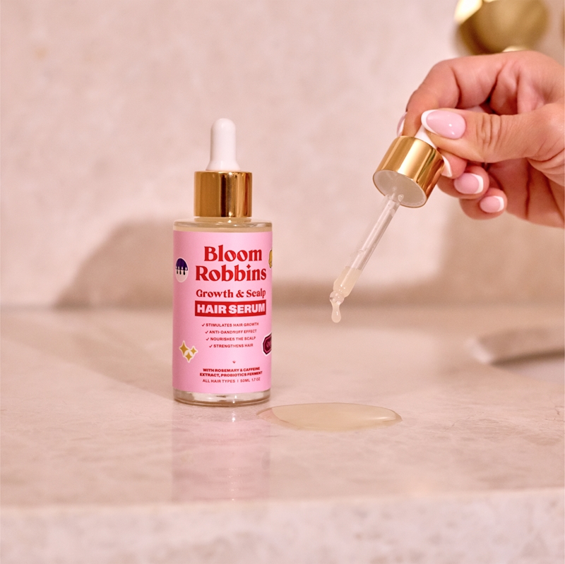 Bloom Robbins Growth & Scalp HAIR SERUM Serum für alle Haartypen ...