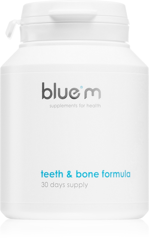 Blue M Supplements for Health Teeth & Bone Formula capsules for teeth ...