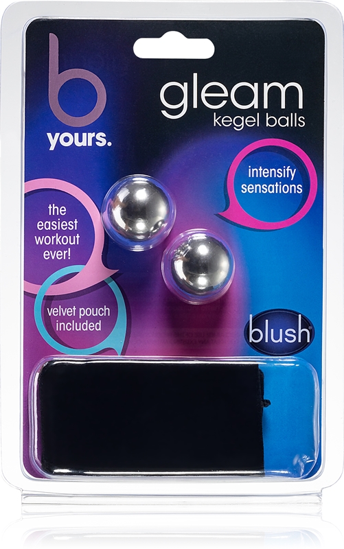 Blush B Yours Gleam Stainless Steel Kegel Balls | notino.ie