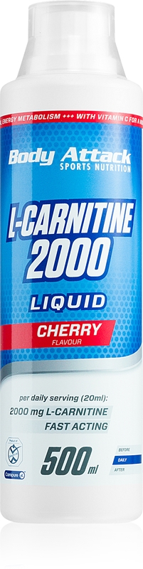 Body Attack L-Carnitine-Liquid 2000 Fatburner mit Vitamin C | notino.ch
