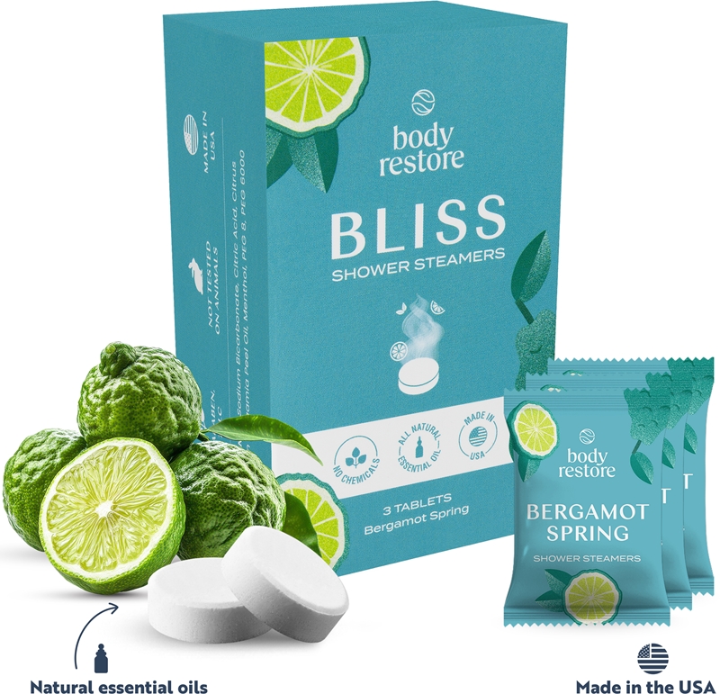 Body Restore Bliss Shower Steamers pastilhas para o duche | notino.pt