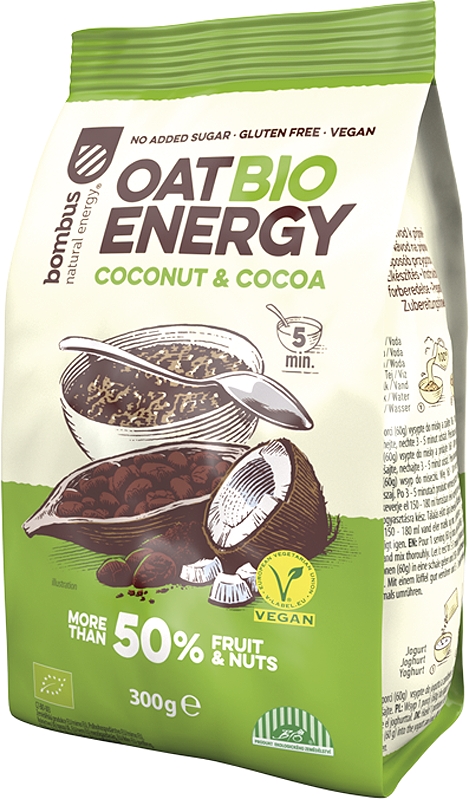Bombus Oat Energy BIO instantná kaša v BIO kvalite | notino.sk