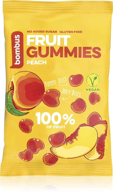 Bombus Fruit Gummies bomboane de fructe | Notino.ro